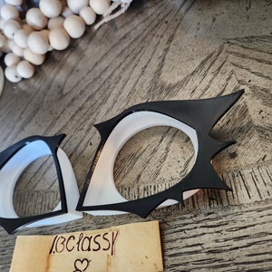 FREE SHIPPING 3D Printed Fursuit Costume Lizard Eyeblanks (attachable ...