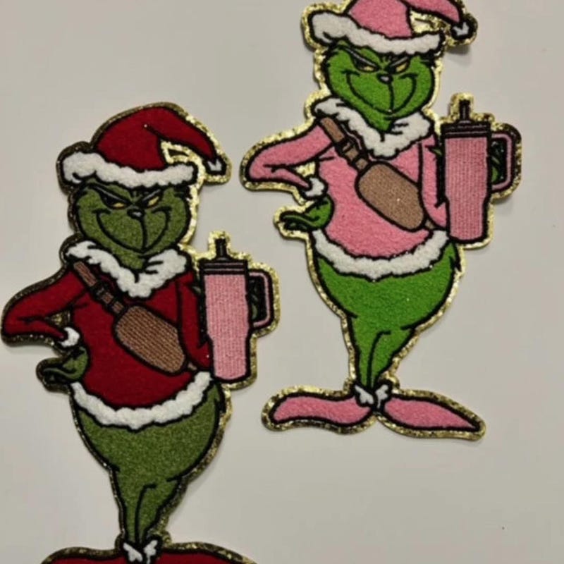 Preppy Grinch - Etsy
