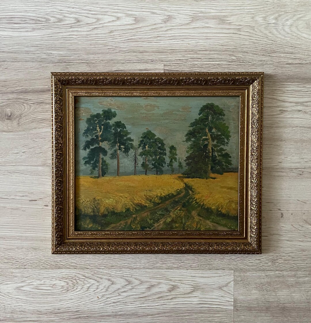 Antique Oil Painting Original, Original Oil Painting, Antique Oil ...