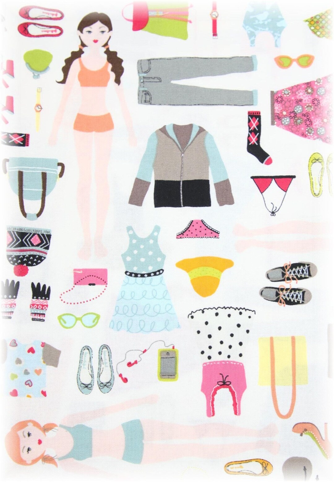 Modern Bright Fashion 'dress up Diva' Timeless - Etsy