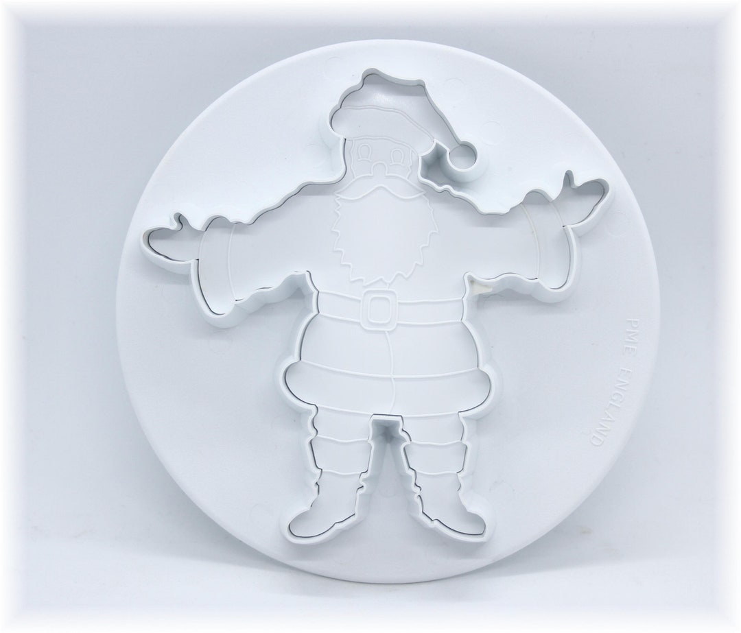Vintage Arms Outstretched Father Christmas Santa Fondant Icing - Etsy