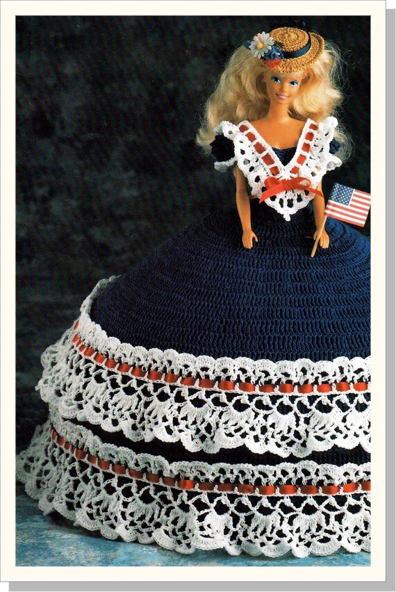 Craft Supplies & Tools Crochet Vintage Barbie Doll The Cotillion ...