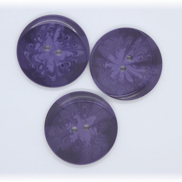 Large Purple Buttons - Etsy