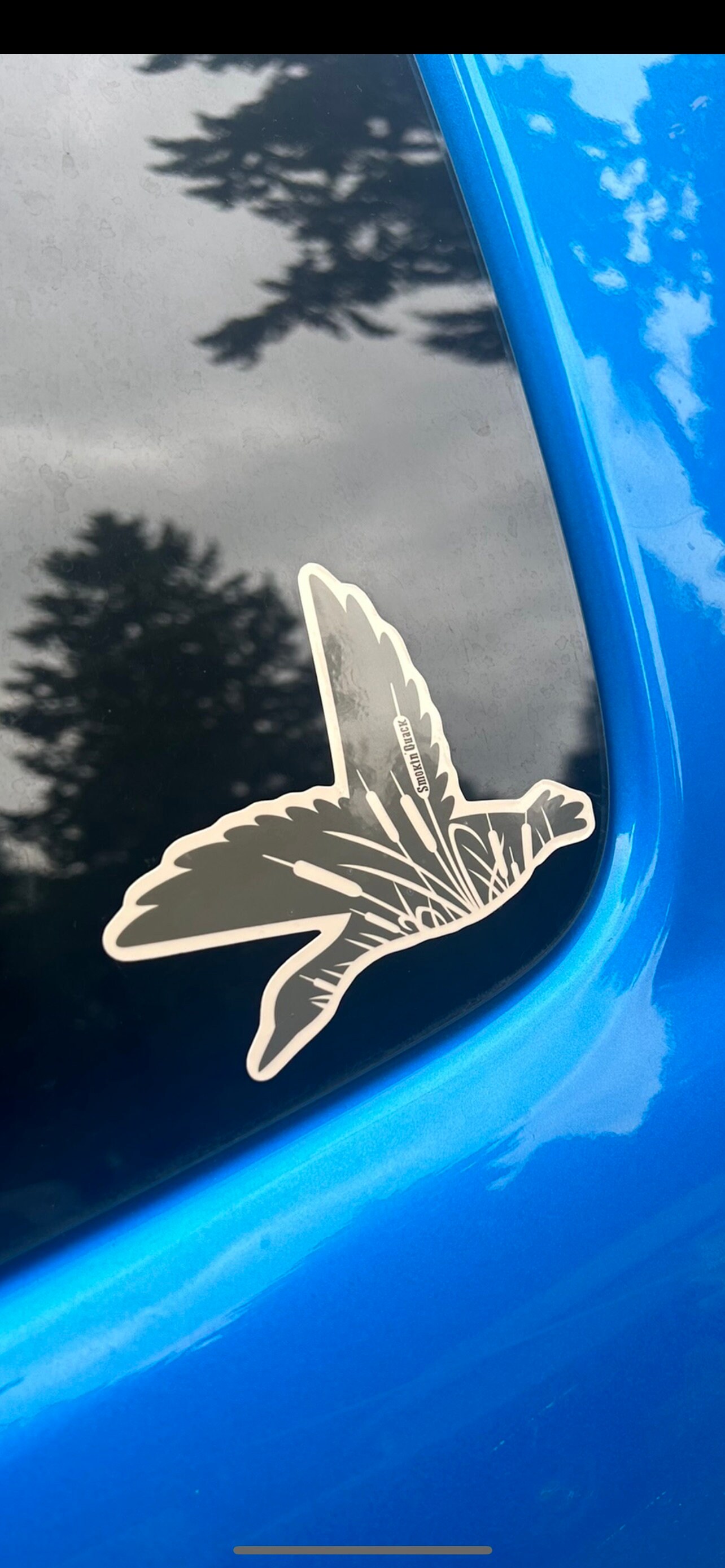 Duck Hunting Decal Sticker / Smokin Quack / Funny Hunting - Etsy