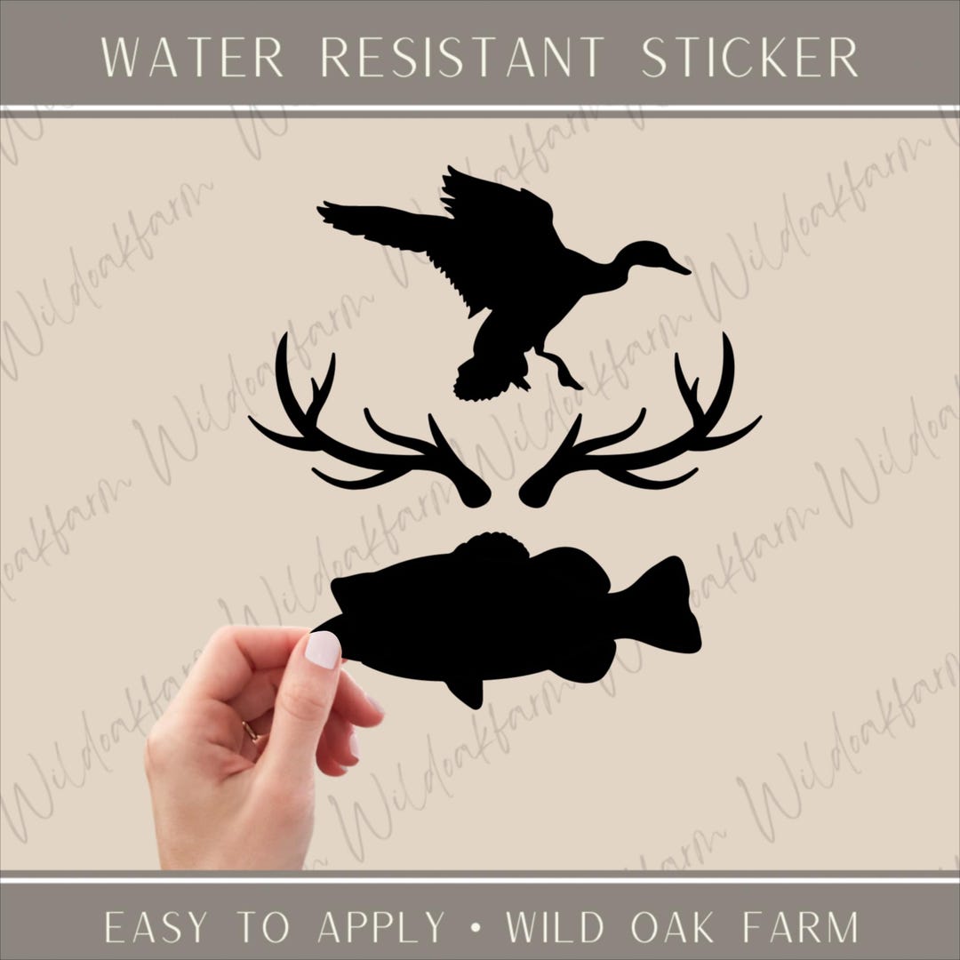 Outdoors / Hunting / Fishing / Duck Hunting / Deer / Buck / Stickers ...