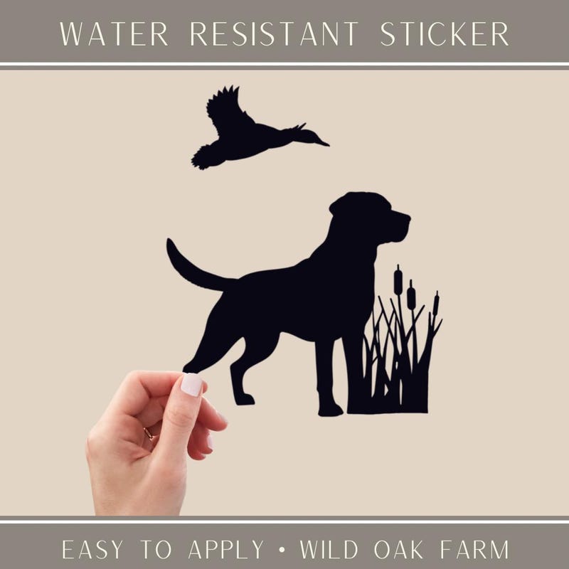 Hunting Dog Sticker - Etsy