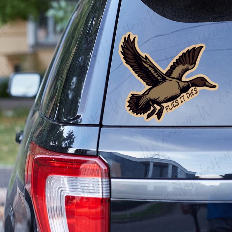 Duck Hunting Decal Sticker, Waterfowl, Duck, Mallard, Hunting Season ...