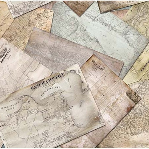 Rice Paper for Decoupage A4 Sheet Vintage Map Globe Decoupage - Etsy