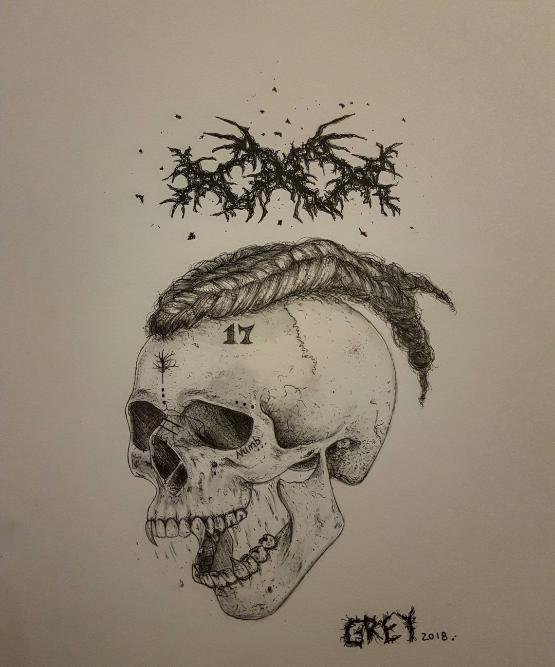 XXXTENTACION revenge Memorial Drawing - Etsy