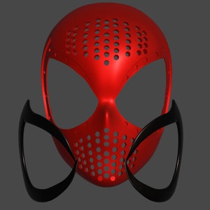 Ultimate Spider-man Faceshell/lense 3d Print STL File - Etsy