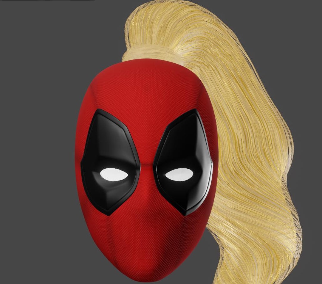 Ladypool Faceshell/lense 3d Print File - Etsy