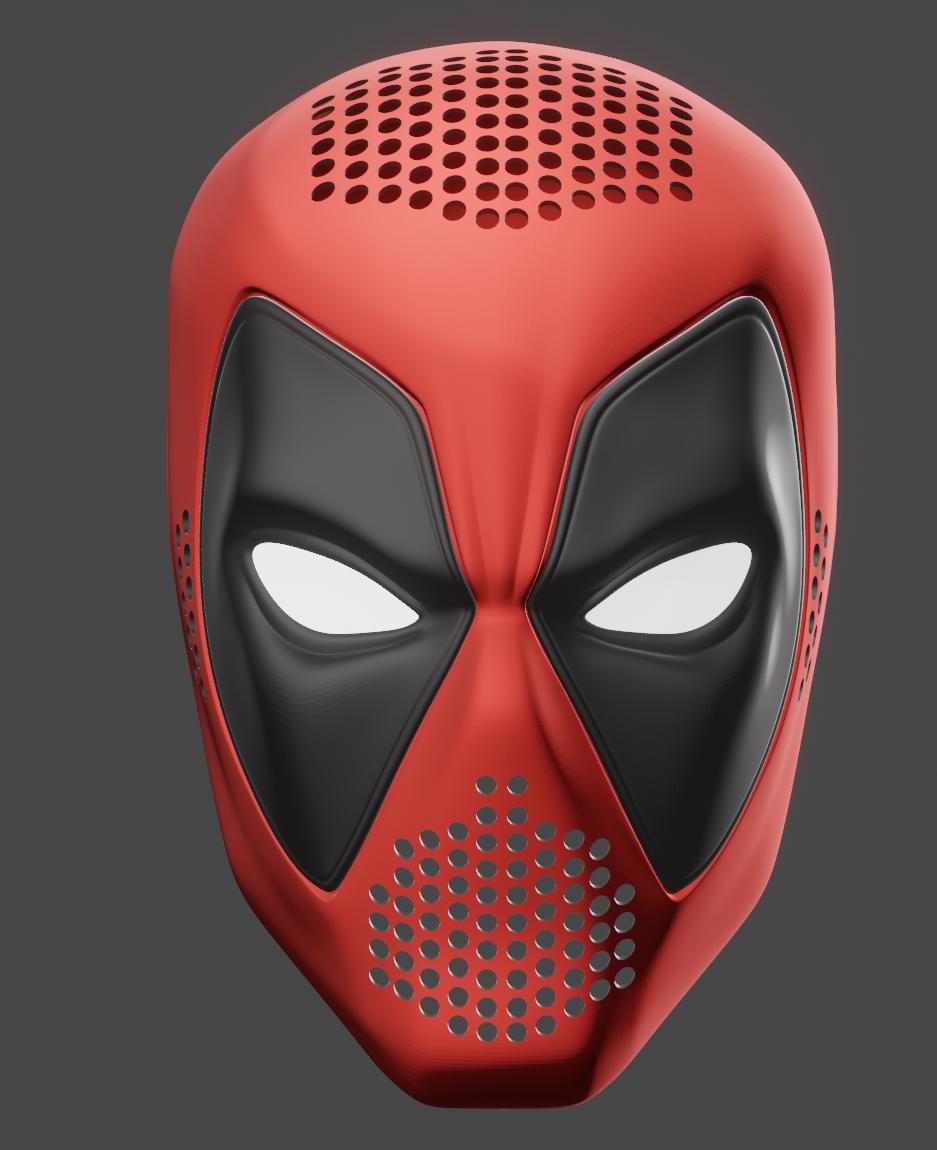 Deadpool Marvel Rivals Faceshell/lense 3d Print File - Etsy