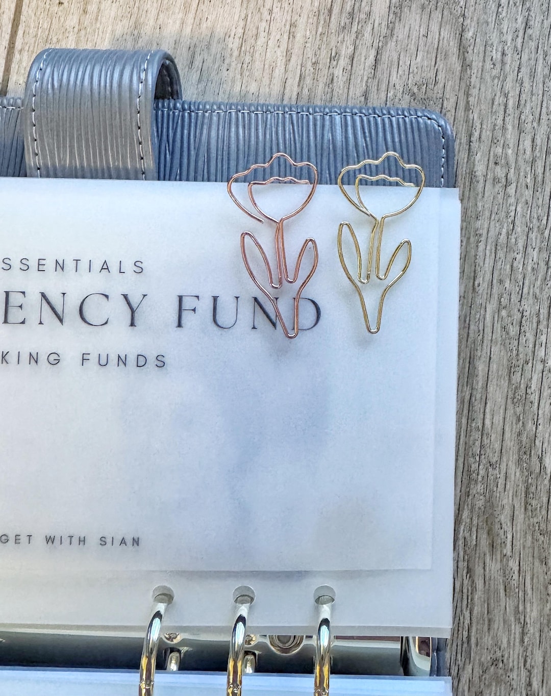 Cute Paper Clip | Flower Shaped Paper Clip | 3pack | Metal Paperclip ...