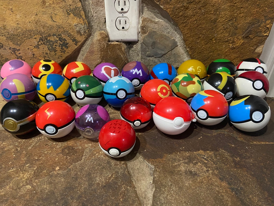 Pokeballs | Etsy