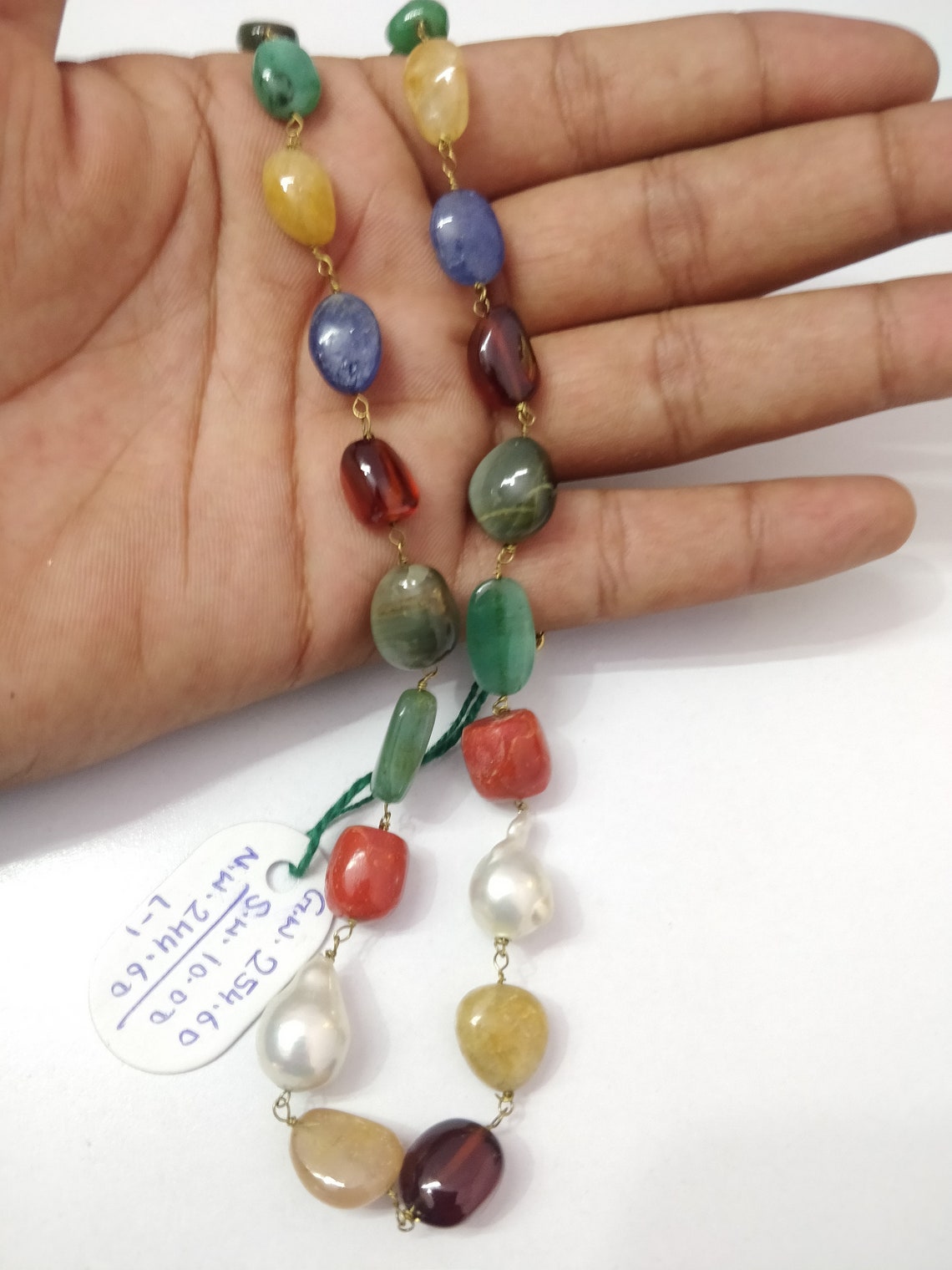 AAA 20 Precious Natural Navratan Gemstone Nine Stone | Etsy