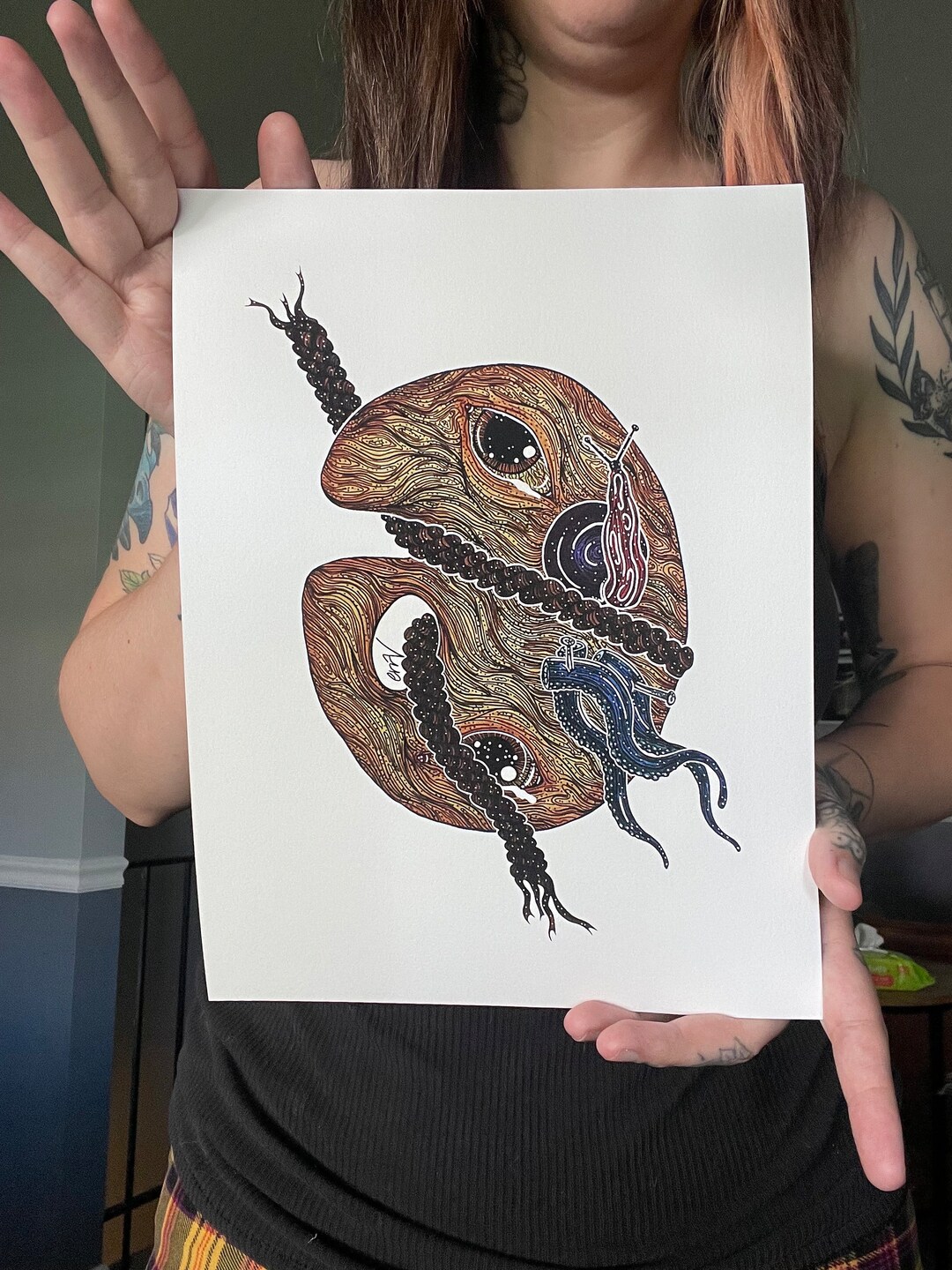 Horror Palette Art Print - Etsy
