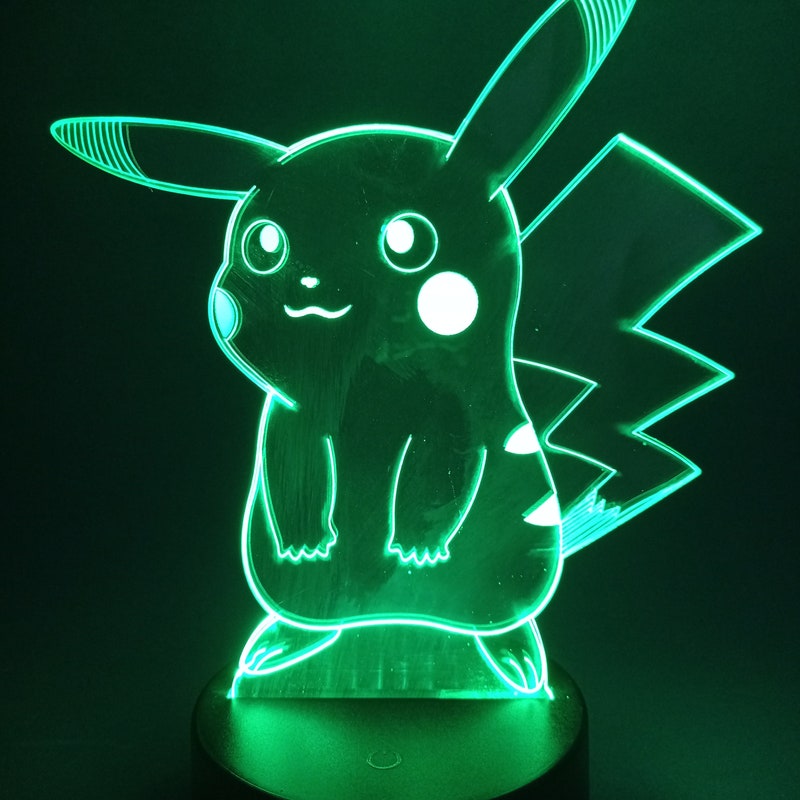 Pikachu Led Light - Etsy