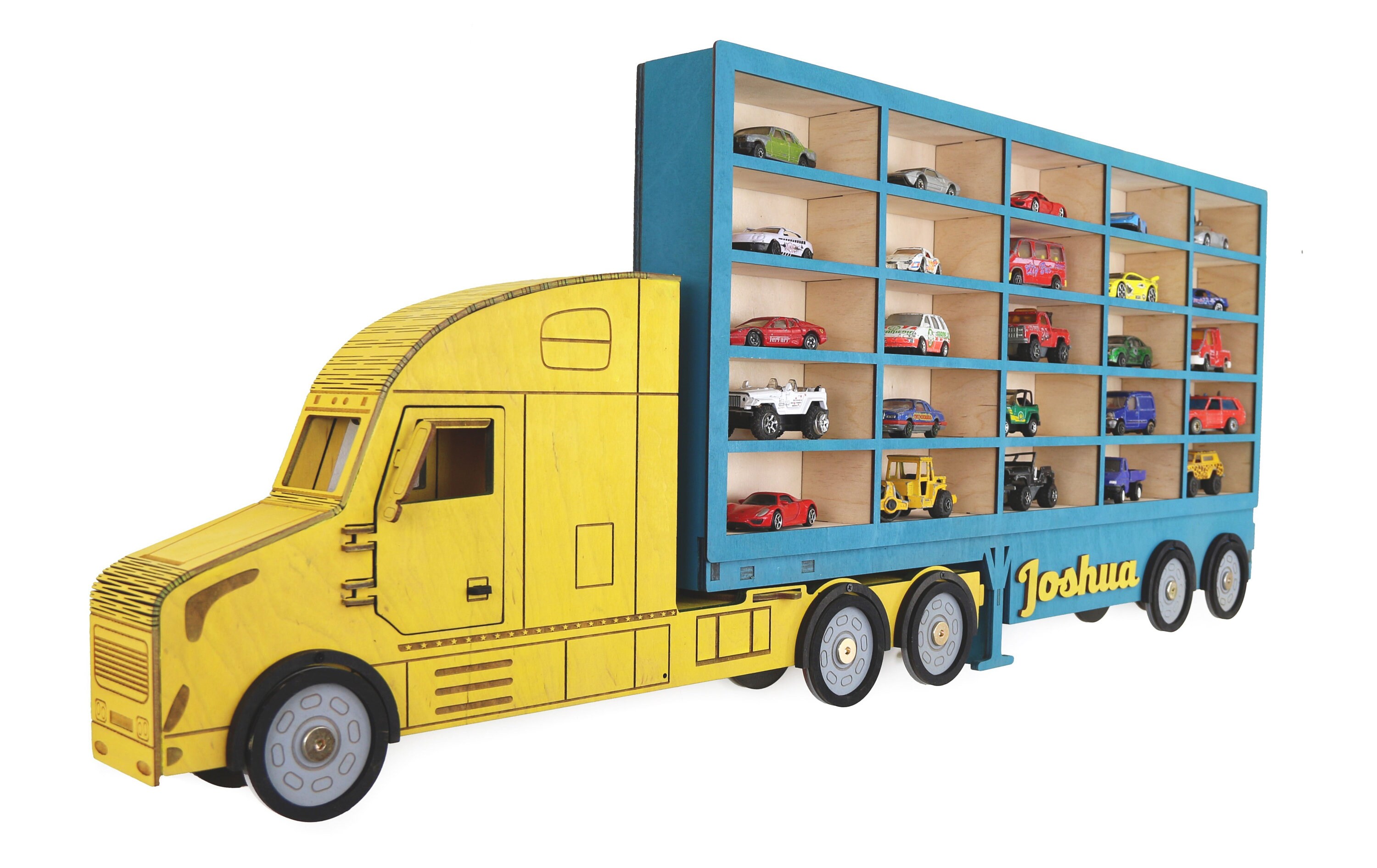 Toy Car Storage 20-100 Sections-Kids Bedroom Decor-Garage for | Etsy