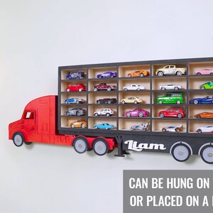 Toy Car Storage 20-100 Sections-kids Wooden Shelf-playroom Case for ...