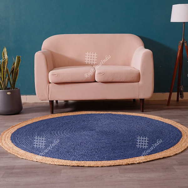 Large Round Rug - Etsy