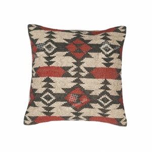 4 Set of 45x45cm Wool Jute Cushion Cover Home Decor Pillow Cases Throw ...