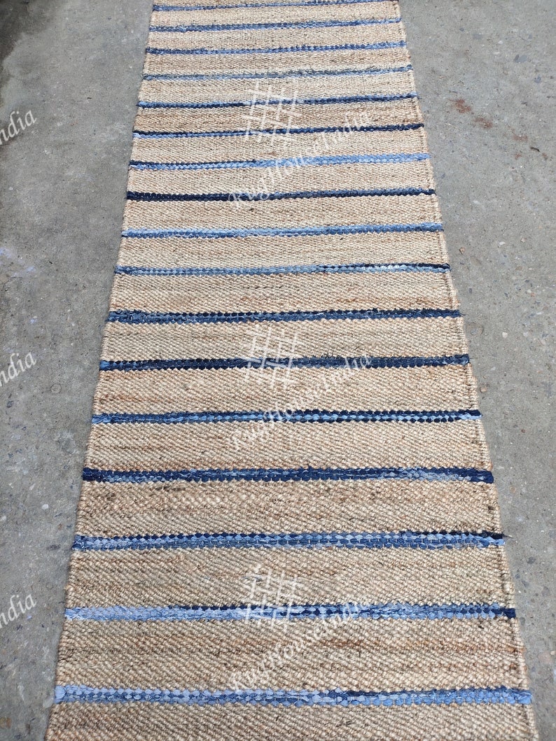 Custom Size Natural Jute/hemp Runner/rug Jute Bed Side | Etsy