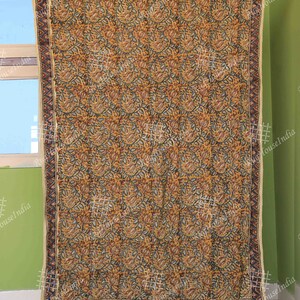 Indian Soft Cotton Throws Blankets Indian Classic Hand Printed Throws ...