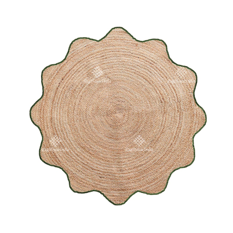 Round Jute Rug - Etsy