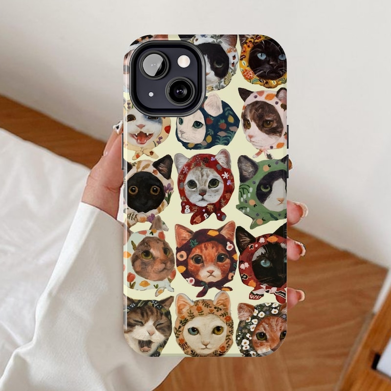 Kawaii Cat Lover Phone Case - Etsy
