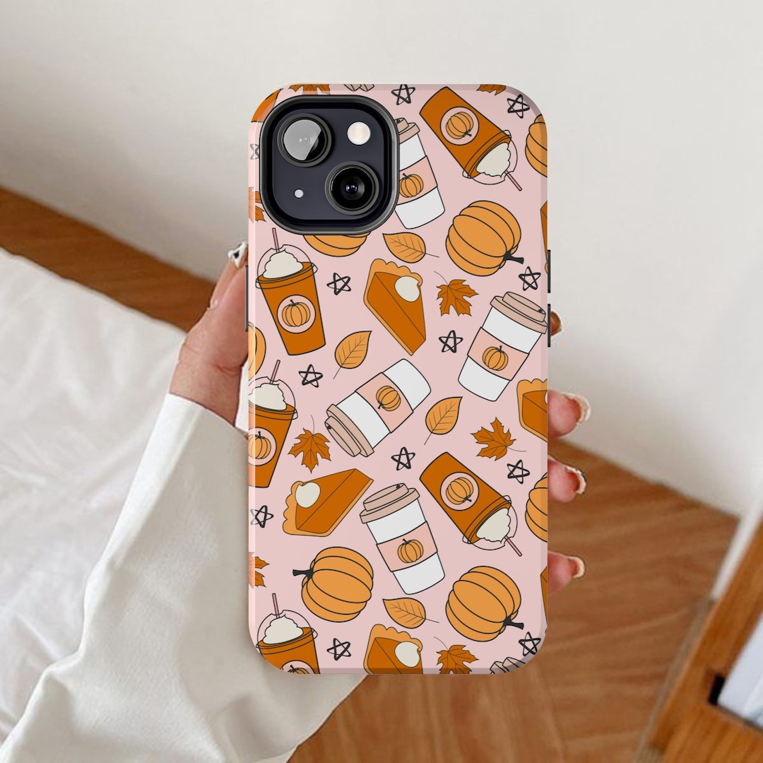 Pumpkin Lovers Phone Case, Autumn Pumpkins iPhone Cases, Cute Halloween ...