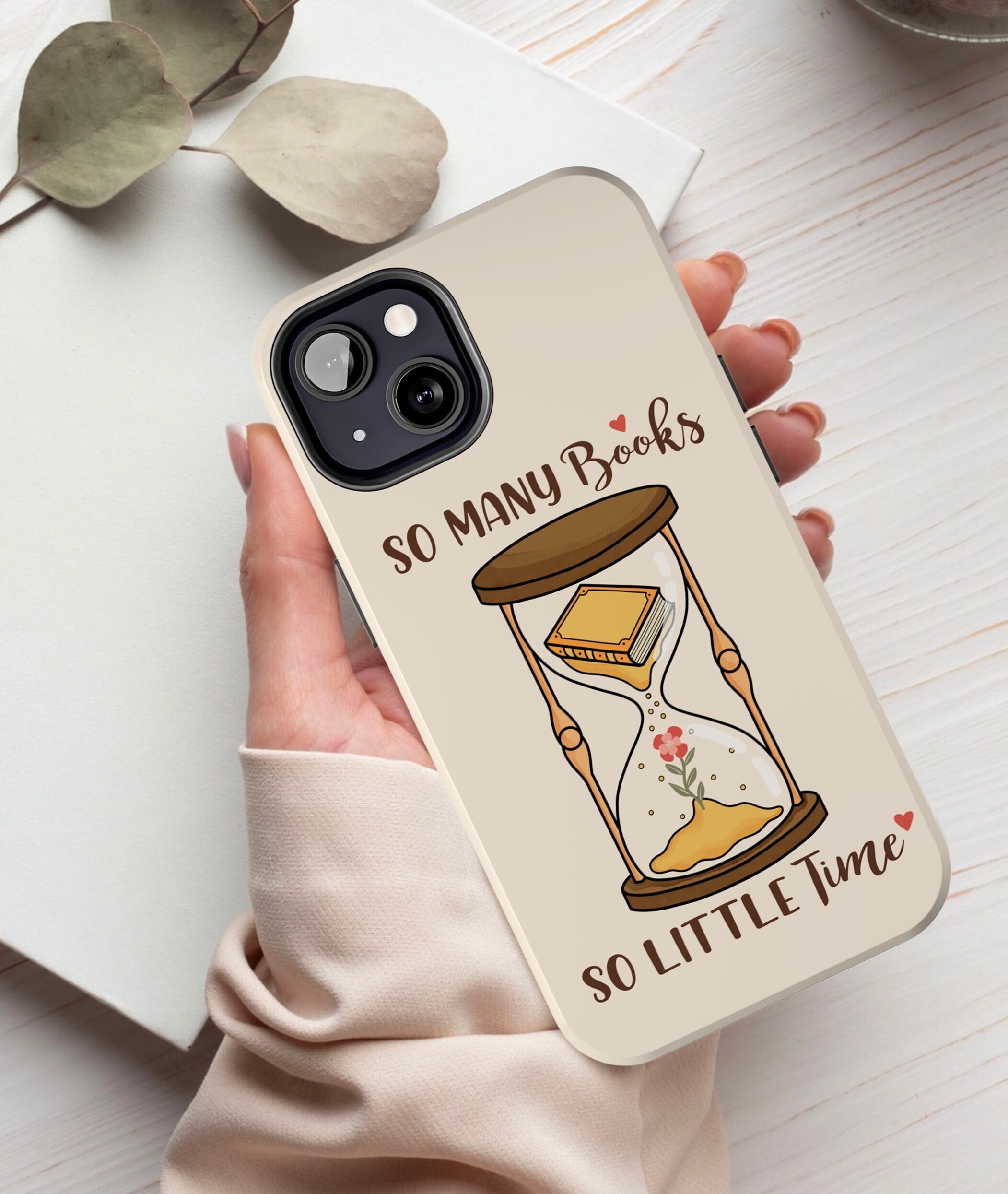 Book Lover Phone Case, so Many Books so Little Time Quote, Bookish ...
