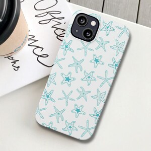 Seashell Phone Case, Ocean Pattern iPhone Cases, Minimalist Gift, Beach ...