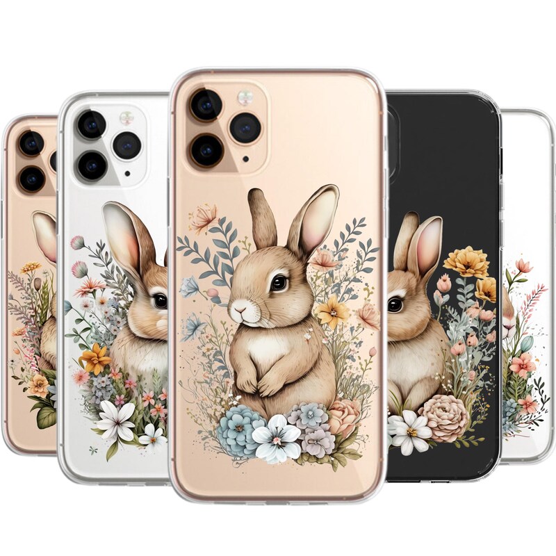 Bunny iPhone Case - Etsy