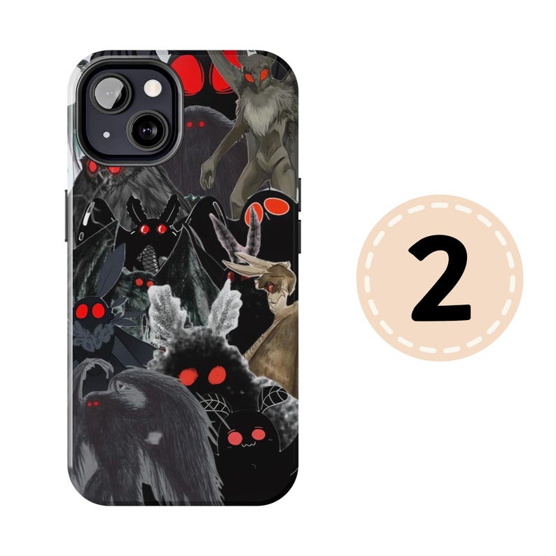 Mothman Phone Case, Cryptidcore, Folklore iPhone Cover, Cryptid Samsung ...