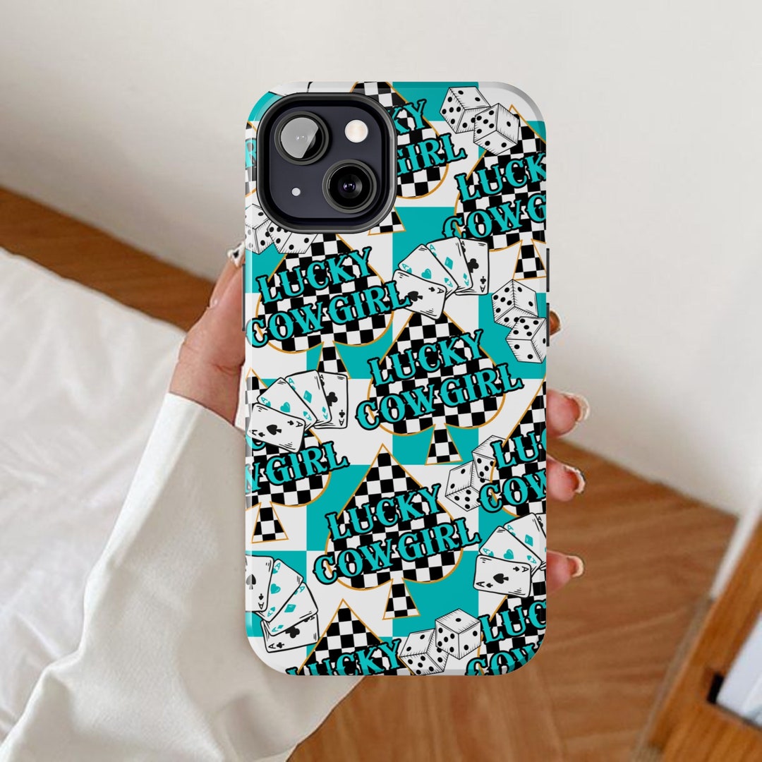 Lucky Cowgirl Phone Case, Western iPhone Cases, Cowboy Samsung Galaxy ...