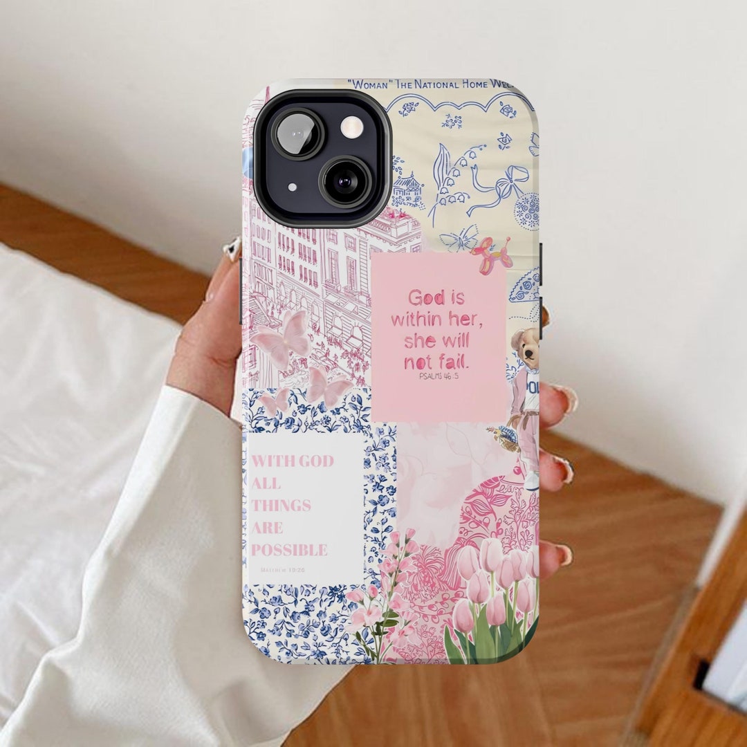 Faith Christian Phone Case, Bible Verse Scripture iPhone Cover ...