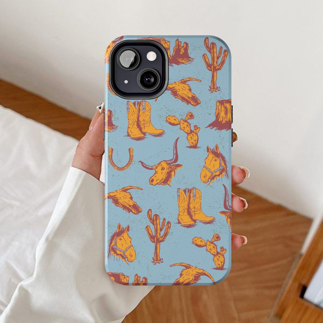 Western Phone Case, Vintage Cowboy iPhone Cases, Wild West Themed ...