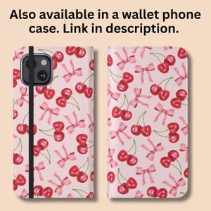 Coquette Phone Case, Cherry Themed Gifts, Ribbon Bow iPhone Cases ...