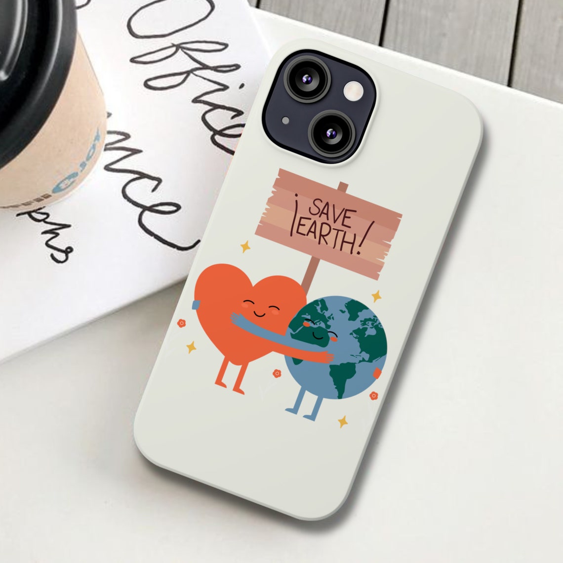 Save the Planet Phone Case Earth Day iPhone Cases Environmental ...