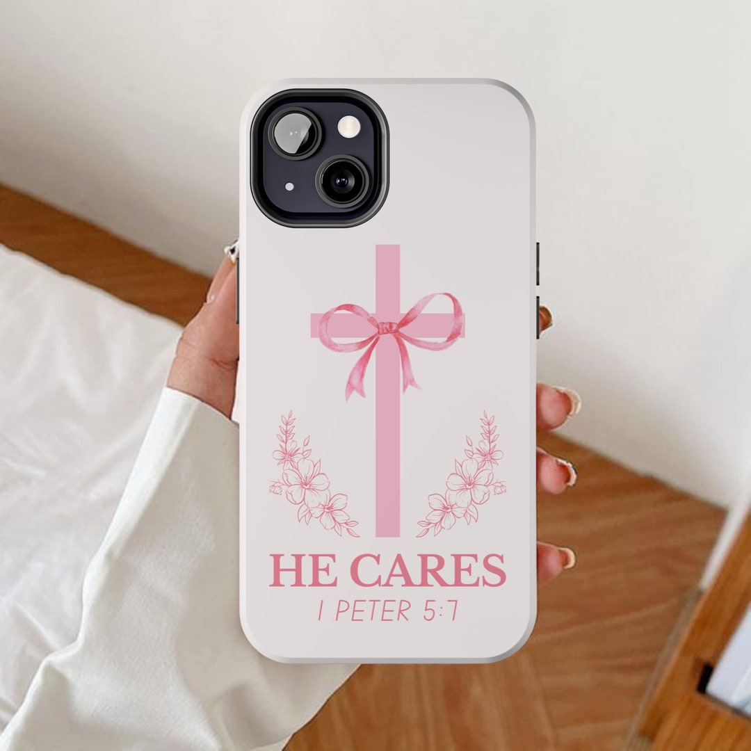 Coquette Bible Verse Phone Case, Christ iPhone Cases, Best Gift for ...