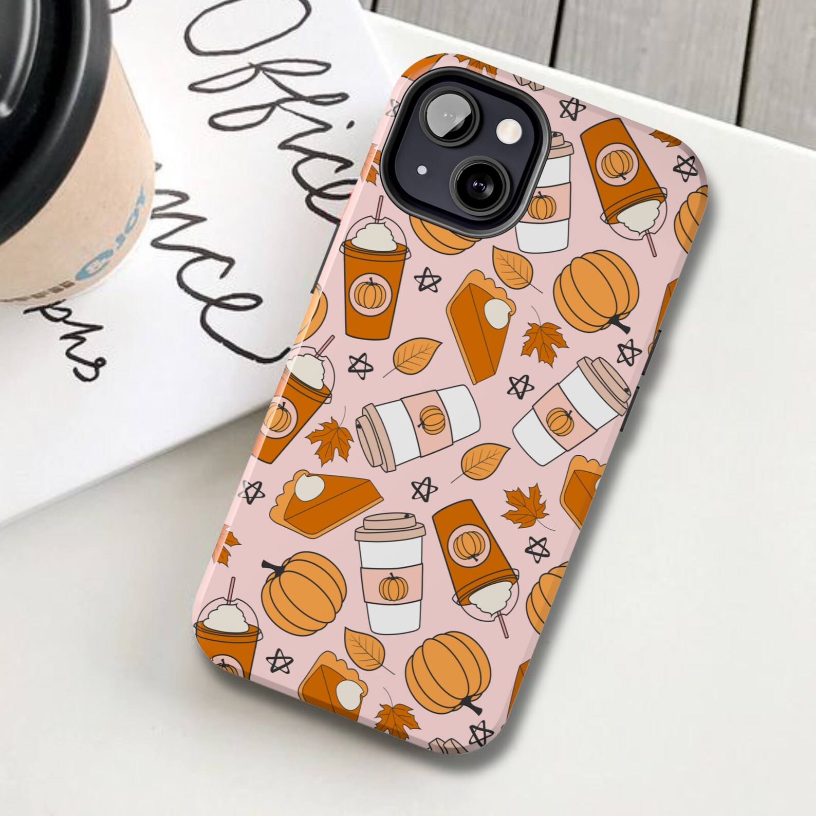 Pumpkin Lovers Phone Case, Autumn Pumpkins iPhone Cases, Cute Halloween ...