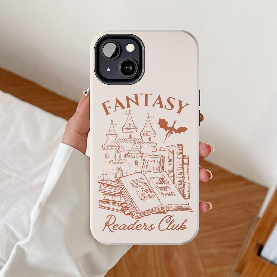 Fantasy Readers Phone Case, Dragon Fairycore iPhone Cases, Romance ...