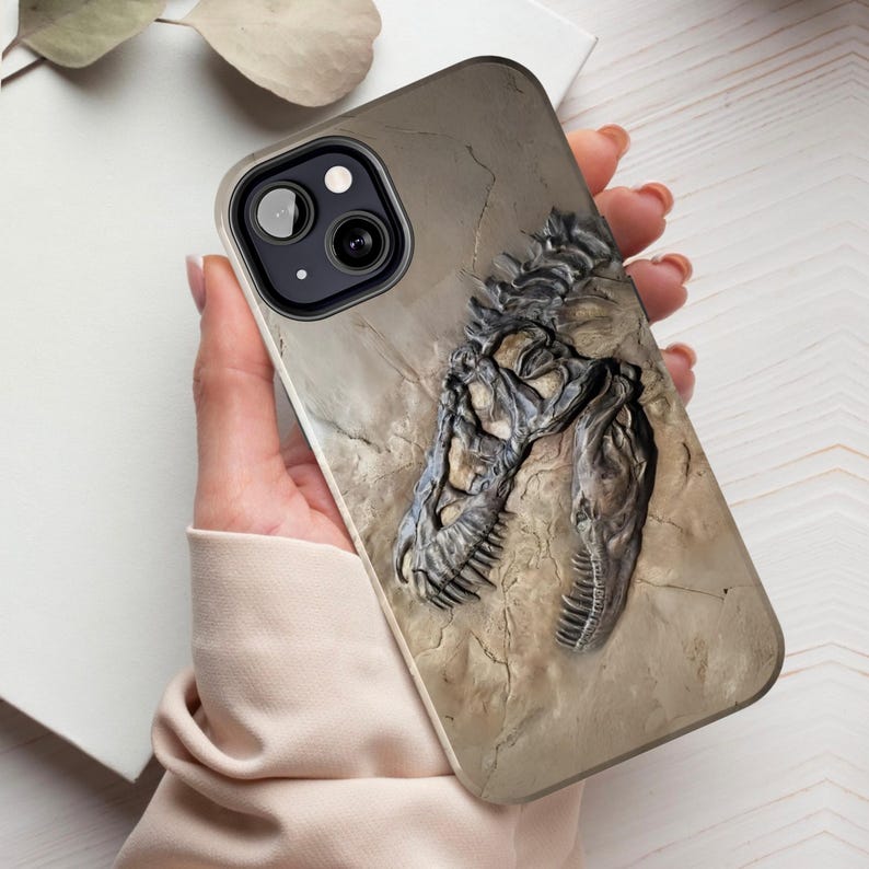 Fossil Bone Phone Case, Prehistoric iPhone Cover, Dinosaur Samsung ...