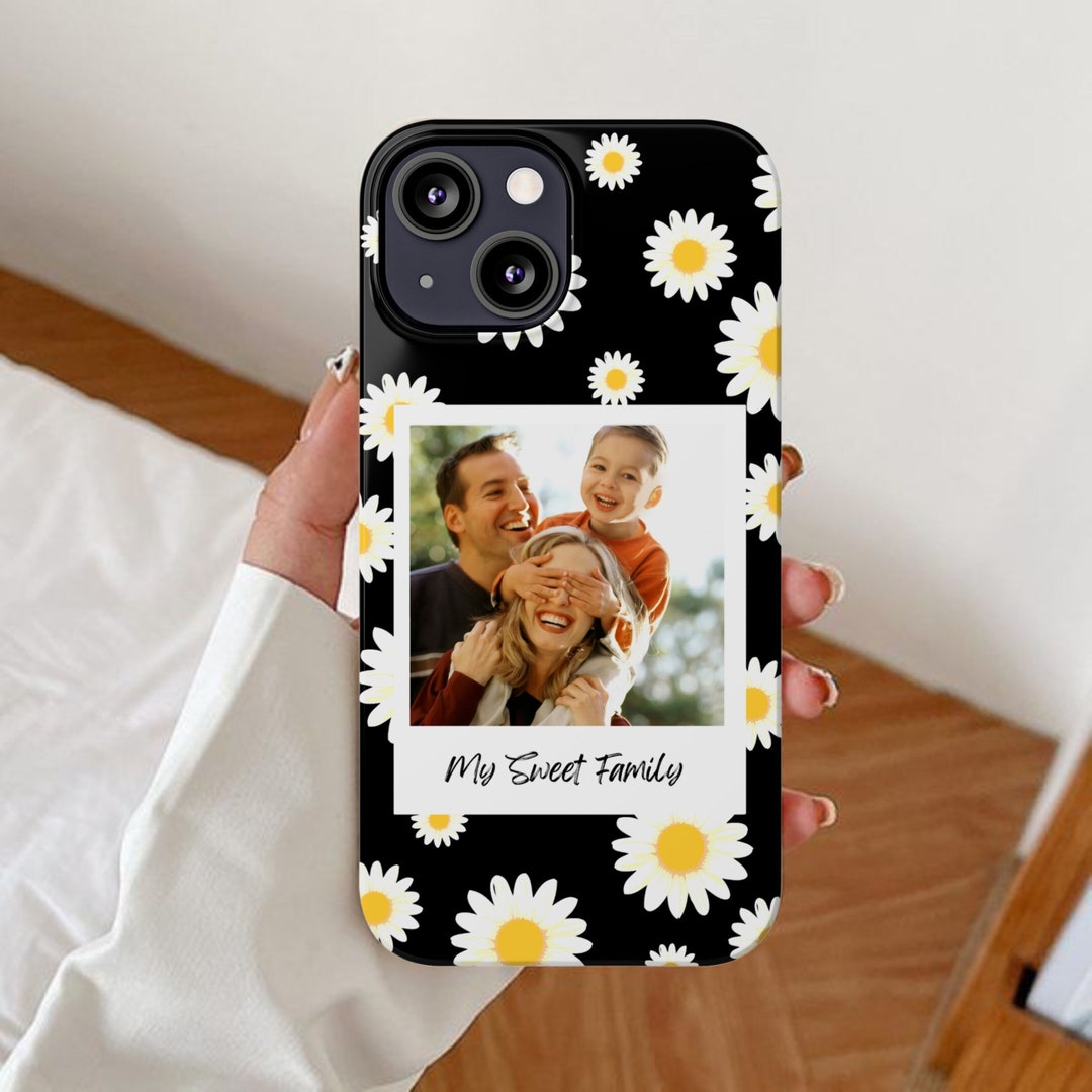 Custom Photos Phone Case Pictures Floral Personalized iPhone Cases ...