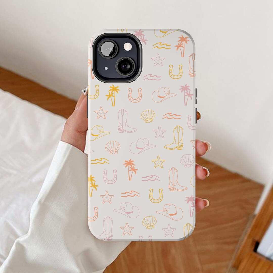 Coastal Cowgirl Phone Case, Western Style Gift for Her, Summer Rodeo ...