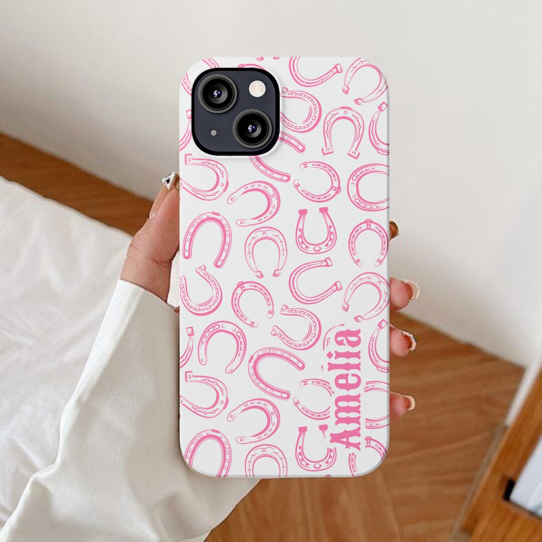 Pink Cowgirl Phone Case, Personalized Western iPhone Cases, Custom Your ...