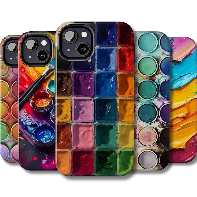 Palette iPhone Case - Etsy