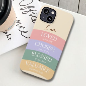 Bible Verse Phone Case, Christian Quote Gift, God Religious iPhone ...