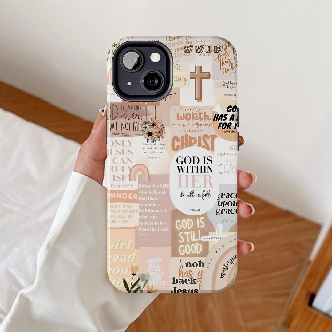 Bible Verse Phone Case, Christian Faith iPhone Cases, Best Catholic ...