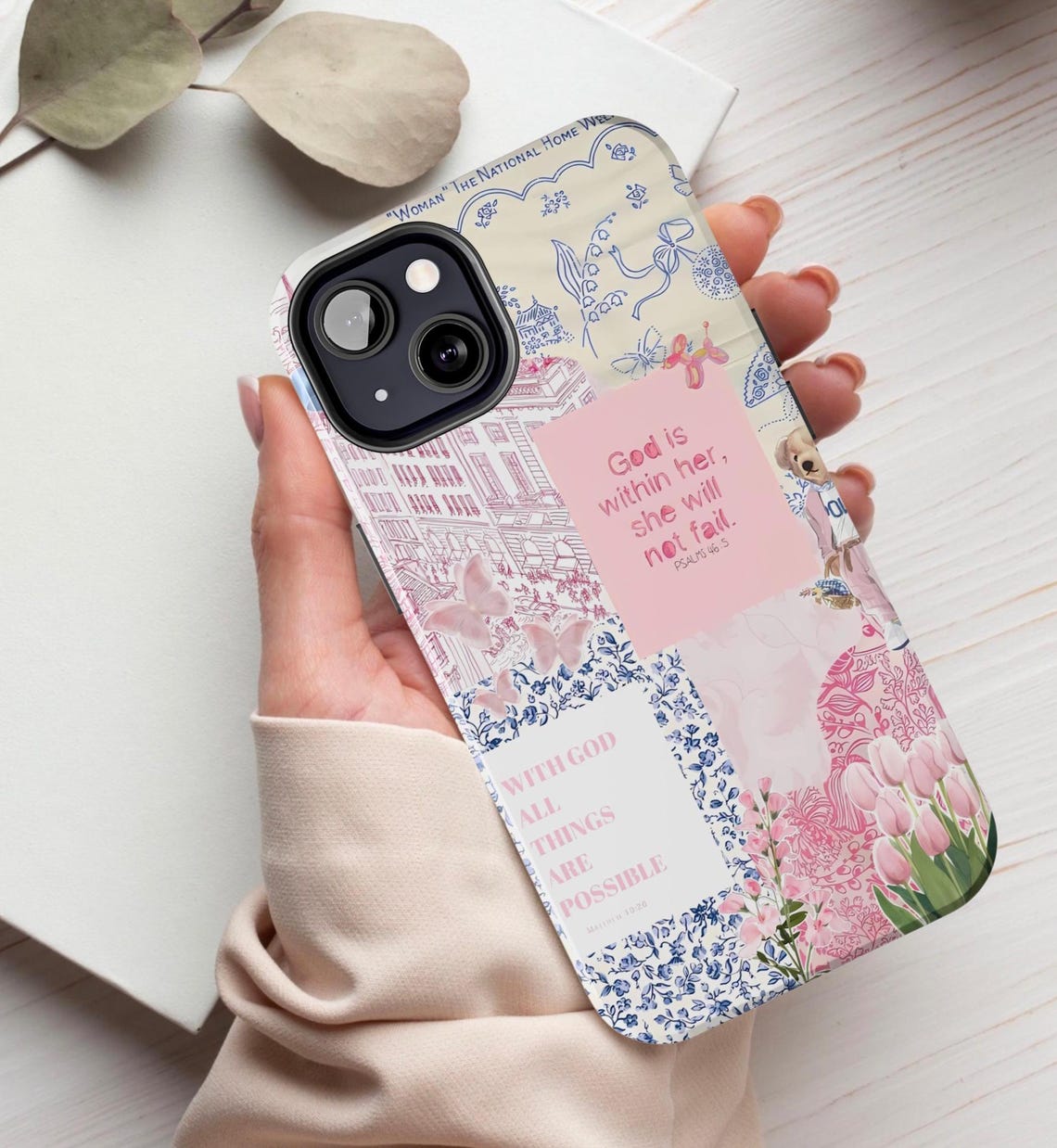 Faith Christian Phone Case, Bible Verse Scripture iPhone Cover ...